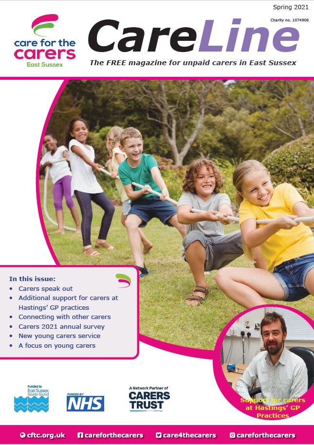 CareLine magazine Spring 2021 issue | Care For The Carers